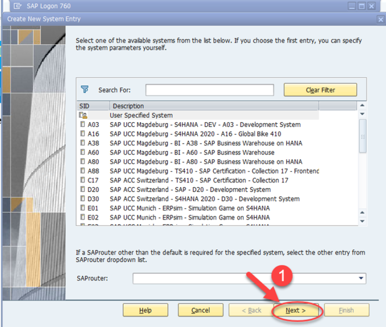 Setting Up an SAP GUI Connection to an SAP Server - SAP Quick Start Academy