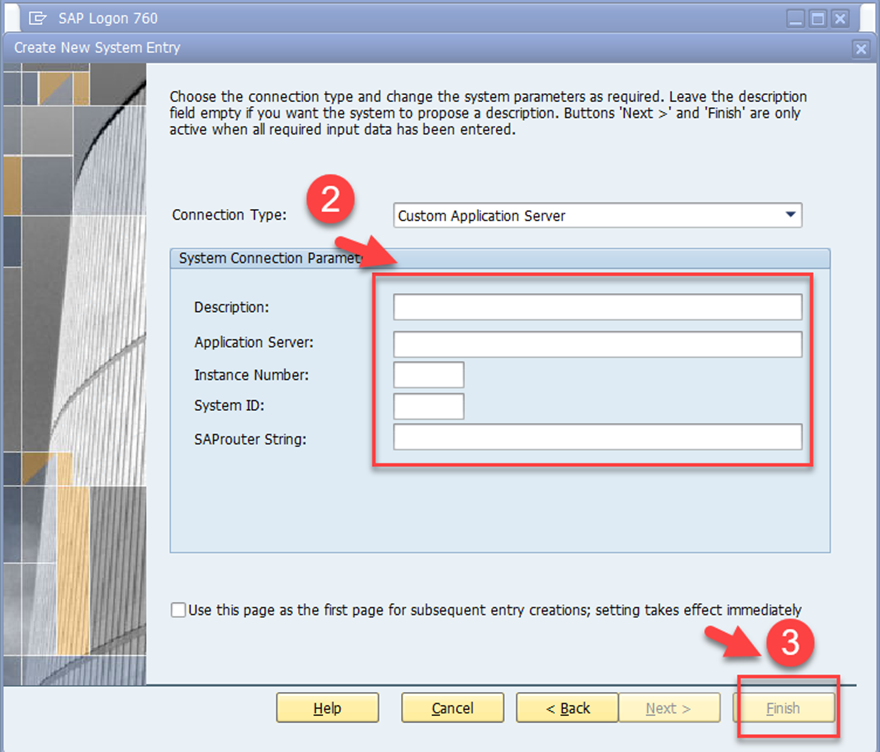 Setting Up an SAP GUI Connection to an SAP Server - SAP Quick Start Academy