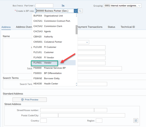 Create Business Partner - Vendor in SAP S4HANA - SAP Quick Start Academy