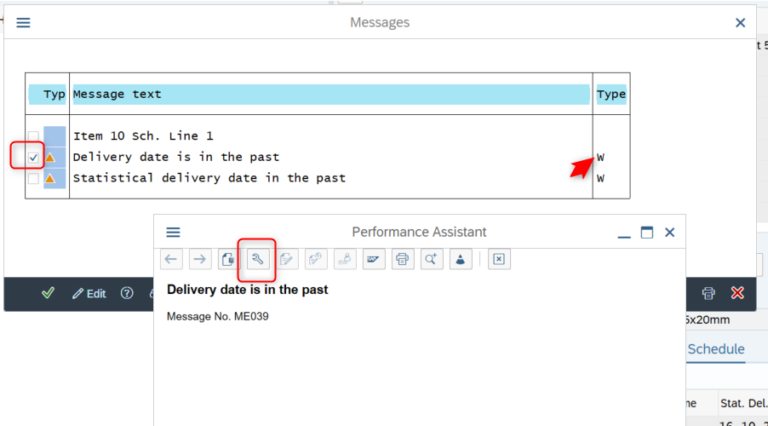 SAP System Messages in Purchasing Documents - SAP Quick Start Academy
