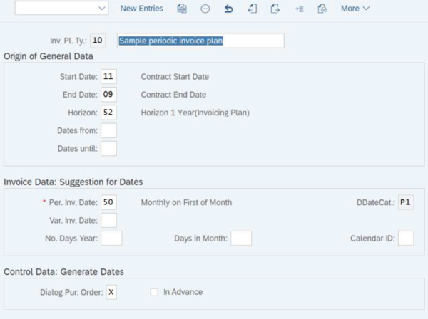 Creating an automatic Periodic Invoicing Plan in SAP MM - SAP Quick ...